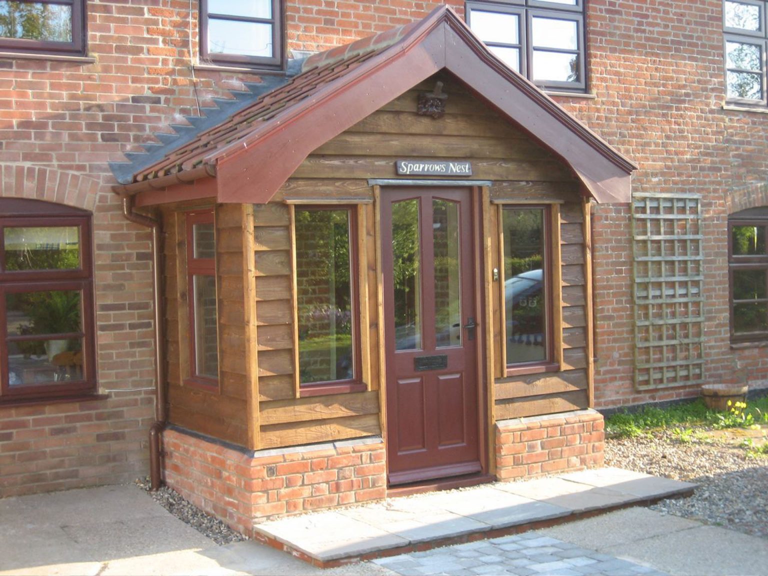 Timber Porches - Roger Gladwell Timber Frame Construction
