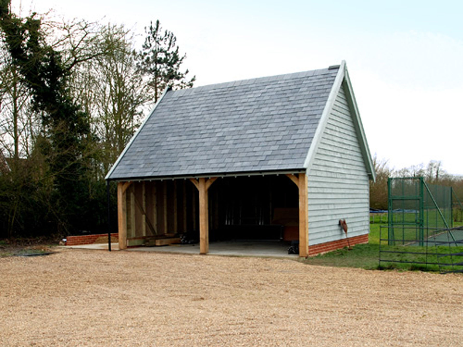 Garages and Car Ports - Roger Gladwell Timber Frame Construction