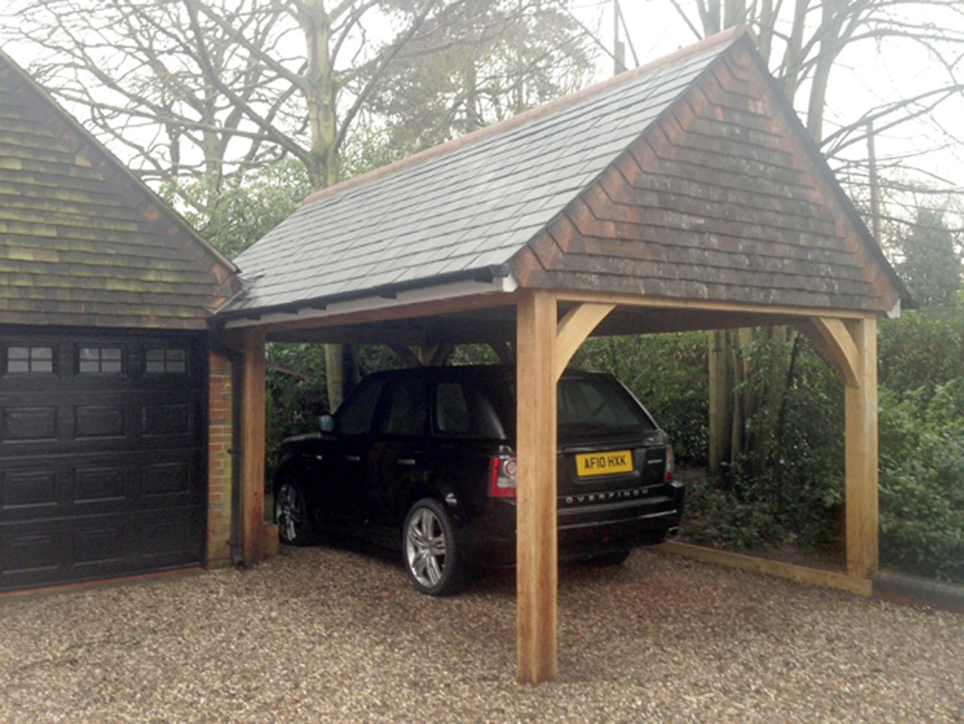 Garages and Car Ports - Roger Gladwell Timber Frame Construction