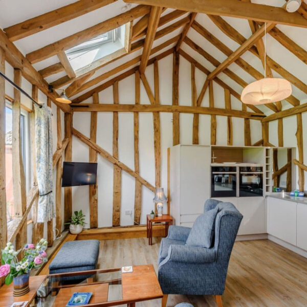 Barn Conversion Before and After - Roger Gladwell Timber Frame Construction